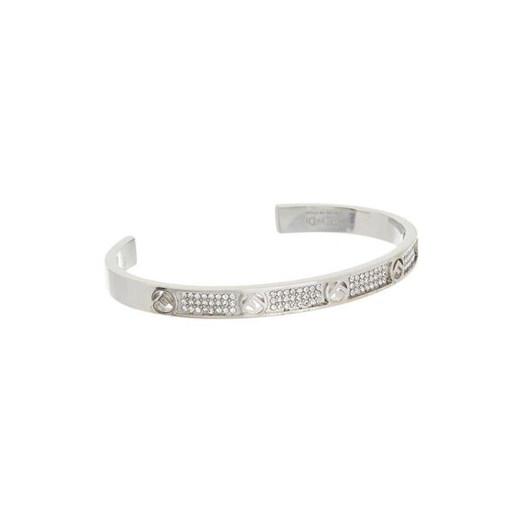 Fendi | Accessories | Fendi F Is Fendi Crystal Embellished Bracelet ...